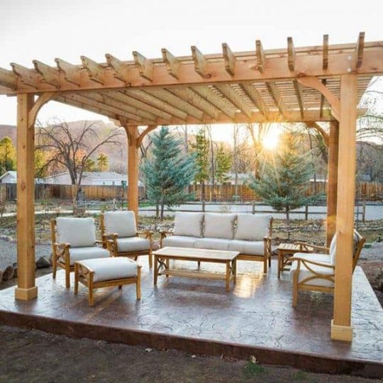 Freestanding Pergolas | Order DIY Freestanding Pergola Kits - Pergola Depot