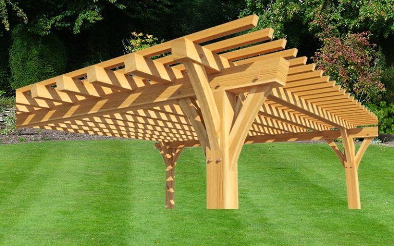 Timber Frame Pergola | Shop Timber Pergola Kits Online at Pergola Depot