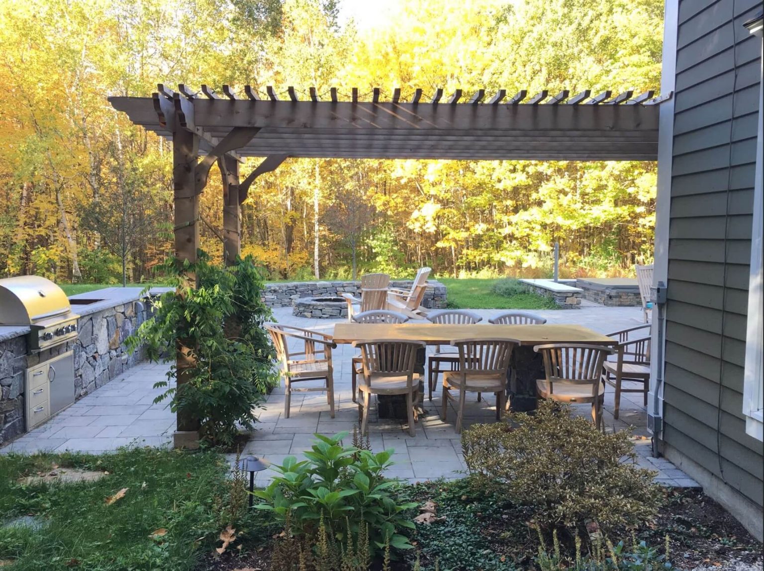 Large Pergola | Order An Extra Large Wood Pergola Kit With A Canopy ...
