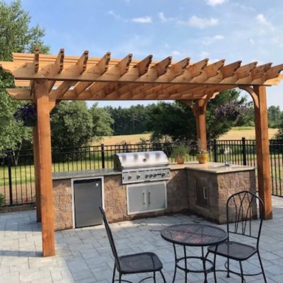 BBQ Grill Pergola Kits | Outdoor Kitchen Pergola Kits | Pergola Depot