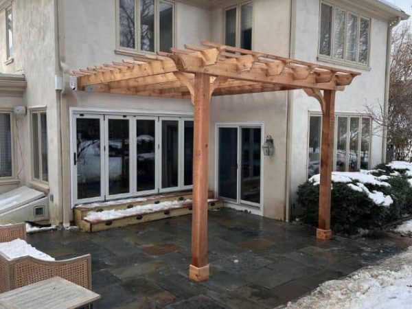Simple Pergola | Buy a Minimalist Pergola - Pergola Depot