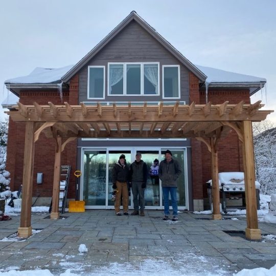 How to Build a Pergola on Concrete or in Ground | Pergola Depot